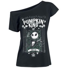 The Nightmare Before Christmas Jack Skellington - Pumpkin King T-Shirt schwarz in S