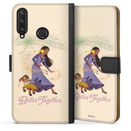 DeinDesign Handyhülle Offizielles Lizenzprodukt Prinzessin Wish Better Together, Huawei Y6p Hülle Handy Flip Case Wallet Cover Handytasche Leder