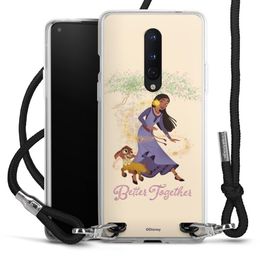 DeinDesign Handyhülle Offizielles Lizenzprodukt Prinzessin Wish Better Together, OnePlus 8 Handykette Hülle mit Band Case zum Umhängen Cover mit Kette