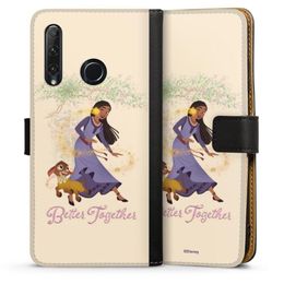 DeinDesign Handyhülle Offizielles Lizenzprodukt Prinzessin Wish Better Together, Huawei Honor 20 Lite Hülle Handy Flip Case Wallet Cover, schwarz