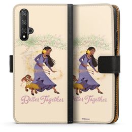 DeinDesign Handyhülle Offizielles Lizenzprodukt Prinzessin Wish Better Together, Huawei Nova 5T Hülle Handy Flip Case Wallet Cover Handytasche Leder