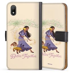 DeinDesign Handyhülle Offizielles Lizenzprodukt Prinzessin Wish Better Together, Huawei Y5 (2019) Hülle Handy Flip Case Wallet Cover Handytasche Leder