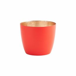 Giftcompany Windlicht Madras M Neon Rot