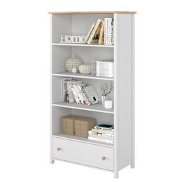 Compleo Regal Tommy, Bücherregal, Jugendregal mit geräumiger Schublade Breite:85 cm, bunt