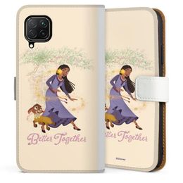 DeinDesign Handyhülle Offizielles Lizenzprodukt Prinzessin Wish Better Together, Huawei P40 Lite Hülle Handy Flip Case Wallet Cover Handytasche Leder