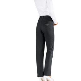 Stretch-Jeans Lady Gr. 27, Kurzgrößen, schwarz Damen Jeans Stretch