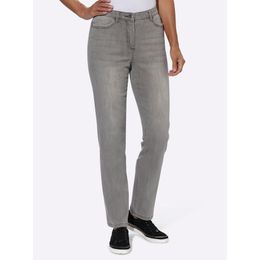 5-Pocket-Jeans Casual Looks Gr. 205, E x trakurzgrößen, grau (grey, denim) Damen Jeans 5-Pocket-Jeans