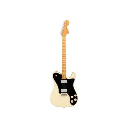Fender E-Gitarre, American Professional II Telecaster Deluxe MN Olympic White