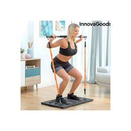 InnovaGoods Trainingsbänder Integriertes tragbares Trainingssystem mit Übungsanleitung Gympak Max