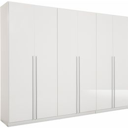 Kleiderschrank Rauch "Lorca" Schränke Gr. B/H/T: 271 cm x 210 cm x 54 cm, 6 St., weiß (korpus weiß, front hochglanz weiß) Kleiderschränke