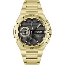 Hugo Herren Armbanduhr , schwarz