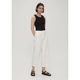 s.Oliver BLACK LABEL 7/8-Hose Regular: Culotte mit Bügelfalte