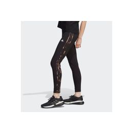 adidas Sportswear Leggings VIBRANT PRINT 3-STREIFEN COTTON (1-tlg), schwarz