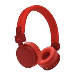 Hama Bluetooth®-Kopfhörer "Freedom Lit", On-Ear, faltbar, mit Mikrofon, Rot