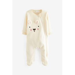 next Schlafoverall Babyschlafanzüge aus Fleece mit Bärenmotiv (1-tlg)