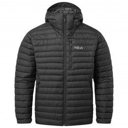 Rab - Microlight Alpine Jacket - Daunenjacke Gr S schwarz/grau