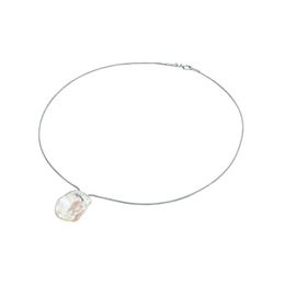 Valero Pearls Necklace female Silver size One Size