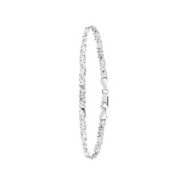 Lucardi Bracelet 'High Class' male Silver size 19