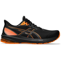 asics GT-1000 12 GTX Laufschuhe Herren in black-bright orange