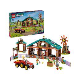 Lego Friends 42617 Auffangstation für Farmtiere Bausatz, Mehrfarbig