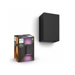 Philips Hue Resonate Outdoor Wandleuchte - Schwarz