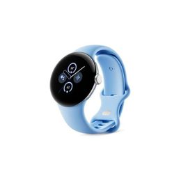 Google Pixel Watch 2 - polished silver aluminum - smart watch with active band - bay - 32 GB