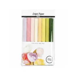 Creativ Company Crepe Paper Pastel Colors 8 Sheets