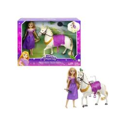 Disney Princess Rapunzel Doll And Maximus Horse Set With Accessories Saddle With Doll Clip