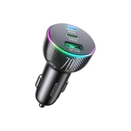 Joyroom Car charger JR-CL26 2x USB-C PD 1x USB 70W (black)