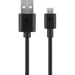PRO USB-A USB Micro-B - 2m - Schwarz