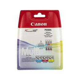 Canon CLI-521 / 2934B010 C/M/Y Multipack - Tintenpatrone Cyan
