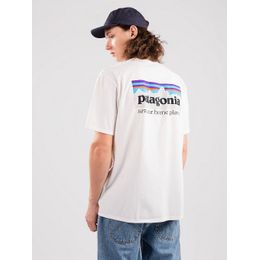 Patagonia P-6 Mission Organic T-Shirt white