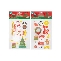 Creative Craft Group Christmas Window Stickers (Assorted)