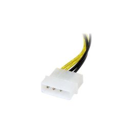 StarTech.com LP4 zu 8 Pin PCI Express Video Card Strom Kabel Adapter - Stromadapter