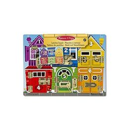 Melissa & Doug Melissa & Doug Latches Wooden Activity Board