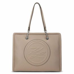 K by KARL LAGERFELD Karl Lagerfeld Autograph Schultertasche 41 cm stone