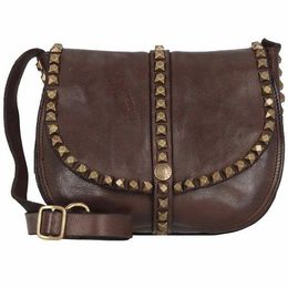 Campomaggi Umhängetasche Leder 20 cm moro