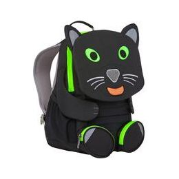 Affenzahn Großer Freund Schwarzer Panther, Rucksack schwarz/neon-grün Typ: Rucksack - Kindergarten Material: 100% Polyester, 48% davon ist recyceltes Polyester (aus 6 PET-Flaschen à 0,5l) Kapazität: 8 Liter Volumen