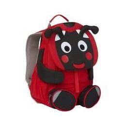 Affenzahn Großer Freund Marienkäfer, Rucksack schwarz/dunkelrot Typ: Rucksack - Kindergarten Material: 100% Polyester, 48% davon ist recyceltes Polyester (aus 6 PET-Flaschen à 0,5l) Kapazität: 8 Liter Volumen