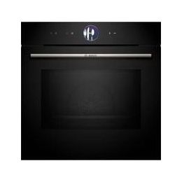 Bosch HMG776NB1 Serie 8, Backofen schwarz, mit Mikrowellenfunktion, 60 cm, Home Connect
