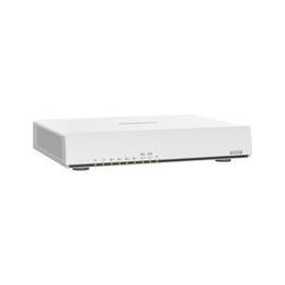 QNAP QHora-301W, Router weiß Gerätetyp: Router LAN: 10/100/1000 MBit/s, 10 GBit/s, Auto-MDI/MDIX Anschlüsse: 6x RJ-45 (LAN) gesamt, 2x USB-A 3.2 (5 Gbit/s)