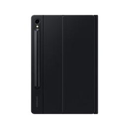 Samsung Book Cover Keyboard EF-DX715 für das Galaxy Tab S9, Tastatur schwarz, DE-Layout Layout: Deutsch Beleuchtung: weiß