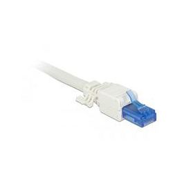 Delock RJ-45 Stecker Cat.6a UTP, werkzeugfrei wei&szlig;, 2 St&uuml;ck