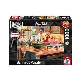 Schmidt Spiele Puzzle Steve Read: Am K&uuml;chentisch Secret Puzzle
