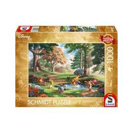 Schmidt Spiele Puzzle Disney Winnie The Pooh Teile: 1000 Größe: 69,3 x 49,3 cm Altersangabe: ab 12 Jahren Motive: Winnie Pooh und seine Freunde