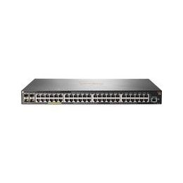 HP Aruba 2930F 48GPoE+ 4SFP 740W, Switch 740W PoE+ Budget Gerätetyp: Switch LAN: 10/100/1000 MBit/s, Auto-MDI/MDIX Anschlüsse: 48x RJ-45 (LAN) gesamt, 48x davon POE-Fähig Power over Ethernet [PoE]: 48x RJ-45 Anschlüsse