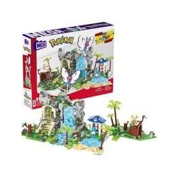 Mattel MEGA Pokémon Ultimative Dschungel-Expedition, Konstruktionsspielzeug Serie: Pokémon Teile: 1.347 -teilig Altersangabe: ab 9 Jahren Material: Kunststoff