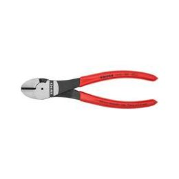 Knipex Kraft-Seitenschneider 74 01 180, Schneid-Zange rot