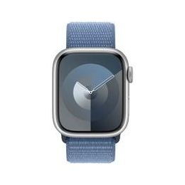 Apple Watch Series 9, Smartwatch dunkelblau/dunkelblau, Aluminium, 41 mm, Sport Loop, Cellular Kommunikation: Bluetooth Armbandlänge: 130 - 200 mm Touchscreen: mit Touchscreen