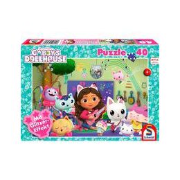 Schmidt Spiele Gabby's Dollhouse: Miau-ziger Partyspa&szlig; 40 Teile